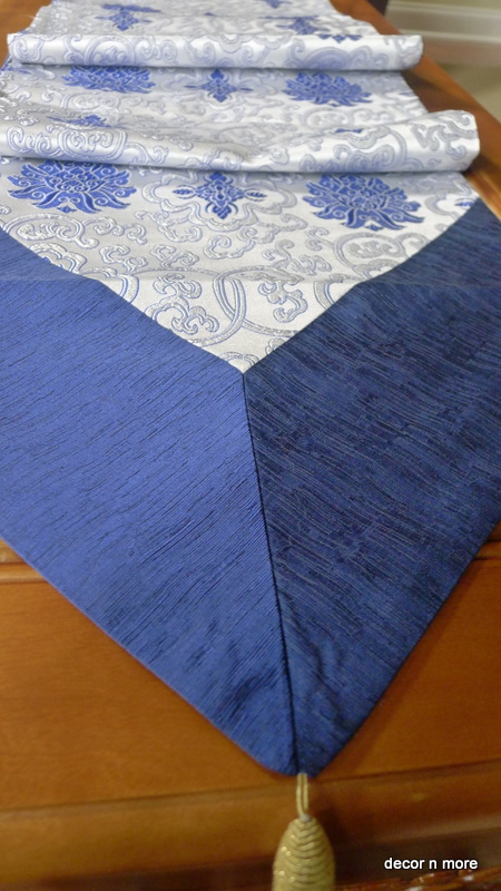 Traditionally Embroidered Silk Table Runners, HOME DECOR #20308 | Buy ...