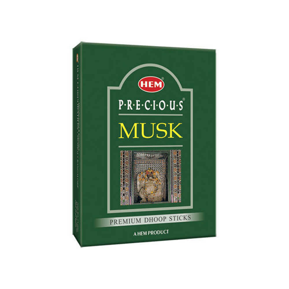 Hem Musk Dhoop Stick (Pack of 12) #42664 | DesiClik.com, USA
