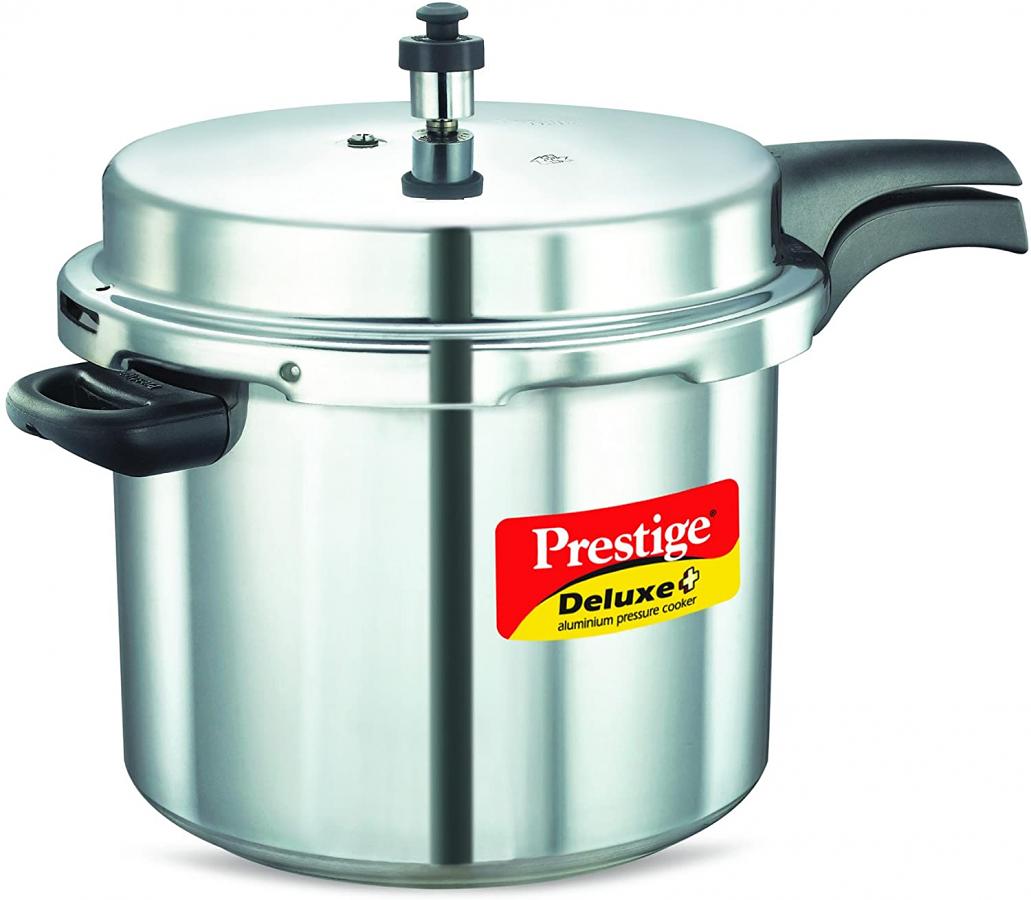 Prestige PD+10L Pressure Cooker, Medium, Metallic #42232 | DesiClik.com ...