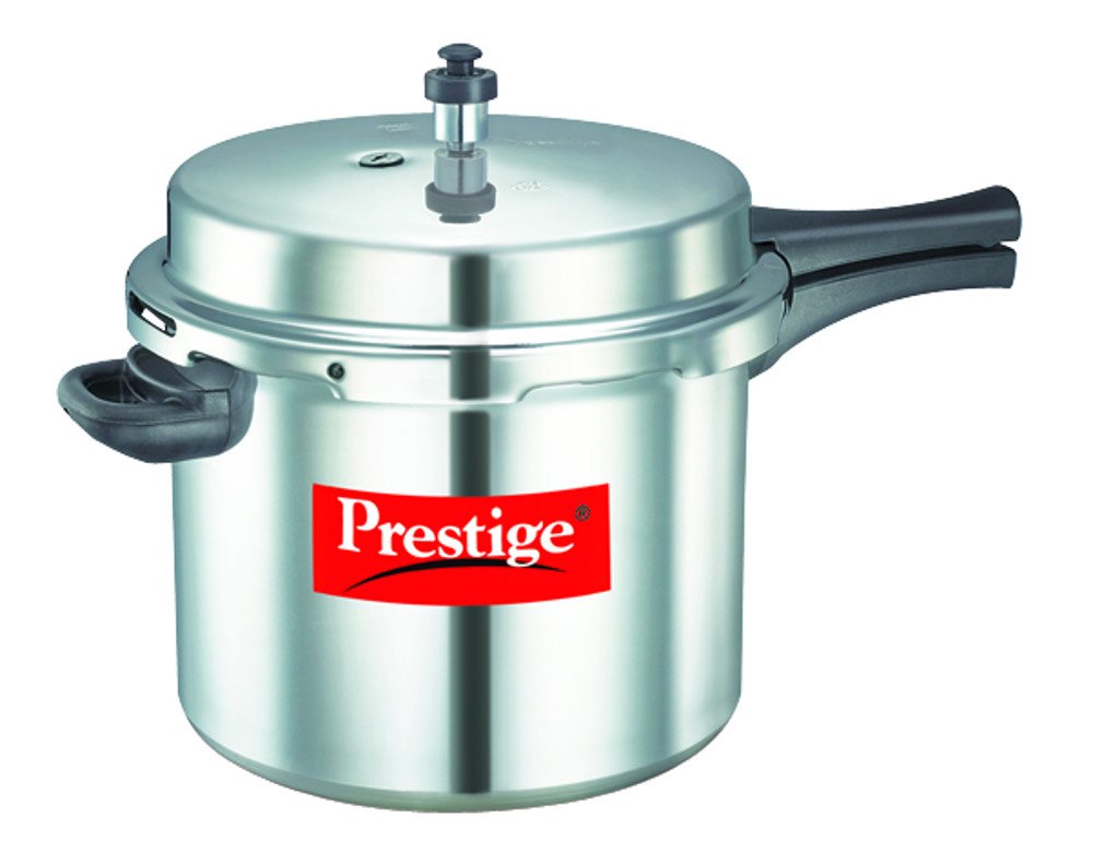 Prestige Popular Plus 10 Liter Aluminum Body Pressure Cooker,Induction ...