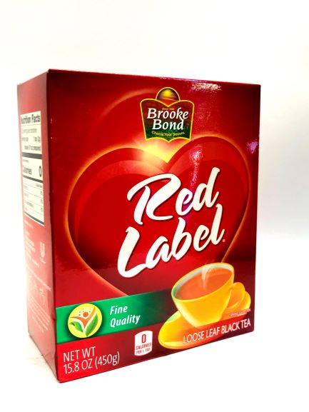 Brooke Bond - Red Label - Loose Leaf Black Tea - (15.8 Oz / 450g ...