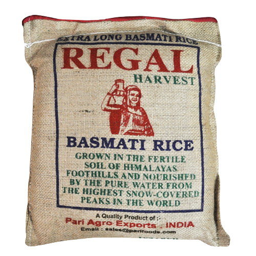 Regal Harvest Golden Sella Basmati Rice - 10 LB #57805 | DesiClik.com, USA