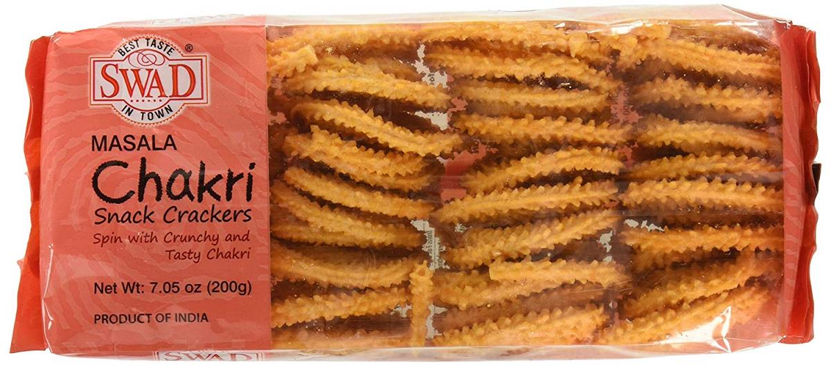 Swad Chakri Masala Snacks, 7 Ounce #39304 | DesiClik.com, USA