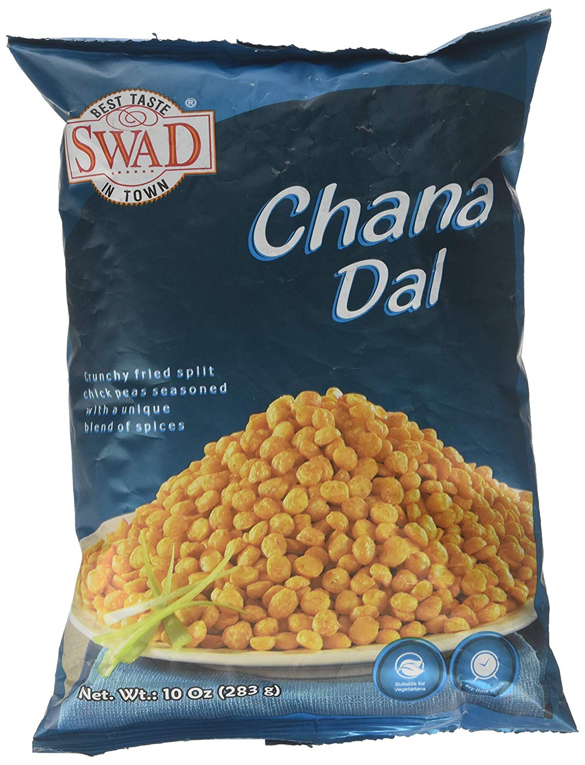 Swad Chana Dal Snacks, 10 Ounce #39351 | DesiClik.com, USA