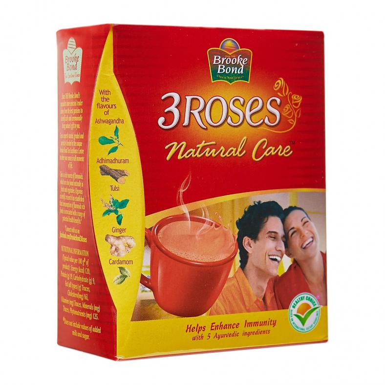 Brooke Bond 3 Roses Tea 250 G #33648 | DesiClik.com, USA