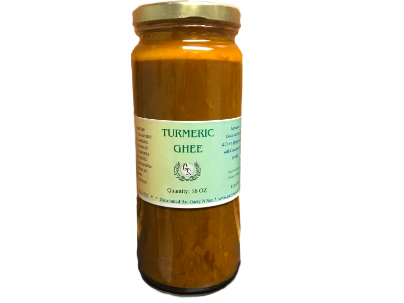 Turmeric Ghee Ghrit 16 Ounces #38007 | DesiClik.com, USA