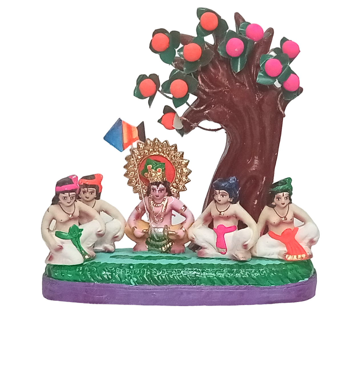 Krishna Flying Kite With Friends Navarathri Doll #57610 | Buy Religious ...
