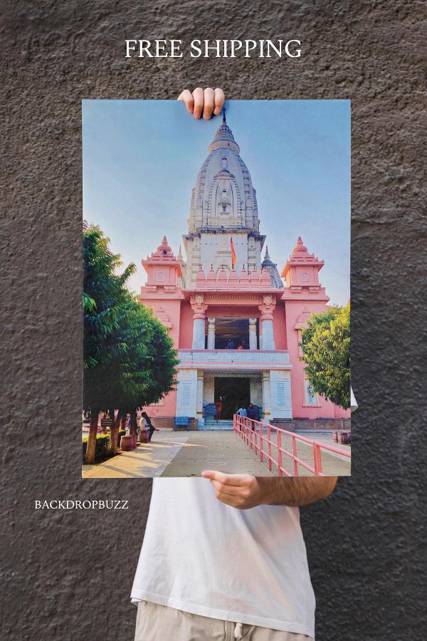 Varanasi Temple Potrait Poster 18 × 28 inches #52382 | DesiClik.com, USA