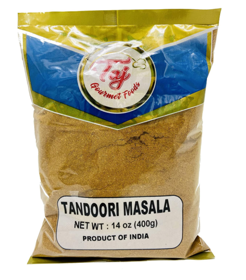 TAJ Tandoori Masala (Indian Spice Blend), 16oz (454g) Jar #51451 ...