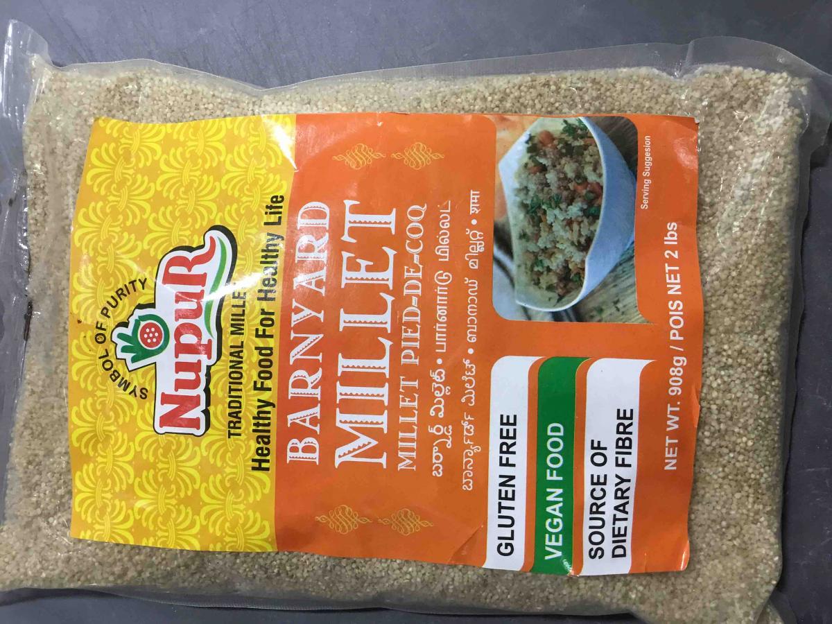 Nupur Barnyard Millet 2 lbs #50962 | DesiClik.com, USA