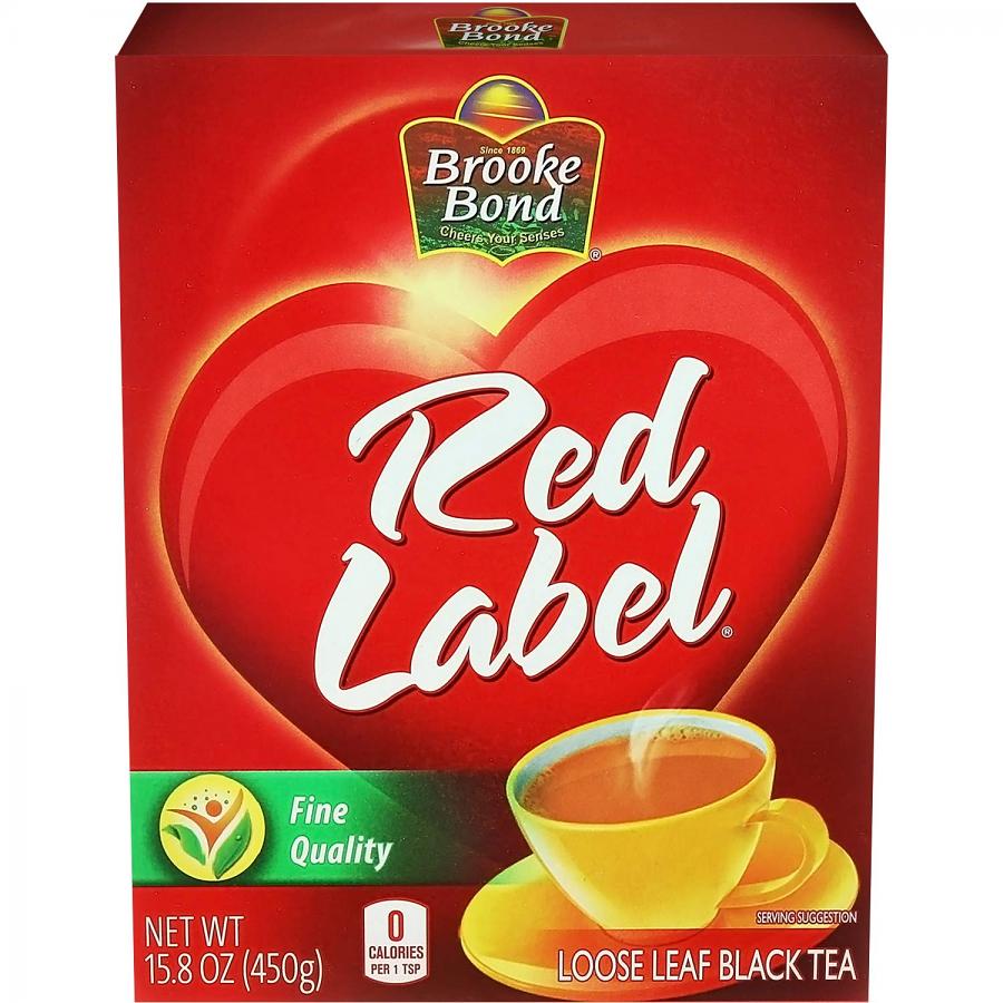 Brooke Bond red label loose leaf black tea 450 gms #46481 | DesiClik ...