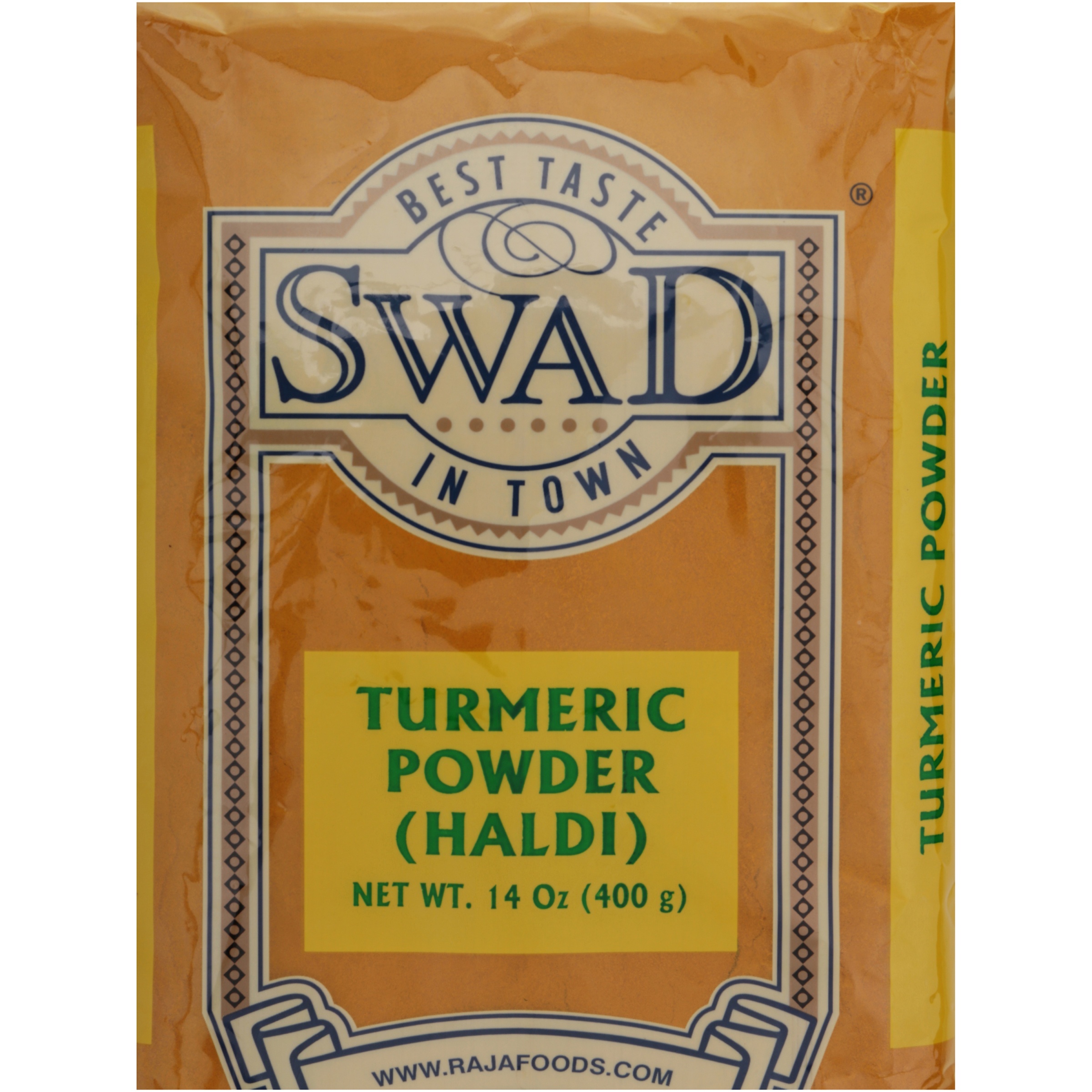 Swad Turmeric (Haldi) Powder - 14oz #60890 | DesiClik.com, USA