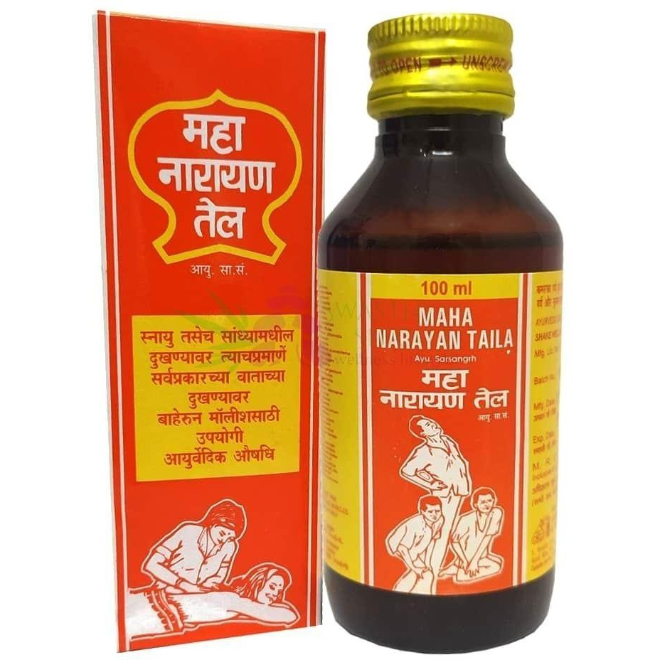 Ashwin Maha Narayan Taila 100ml #58438 | DesiClik.com, USA