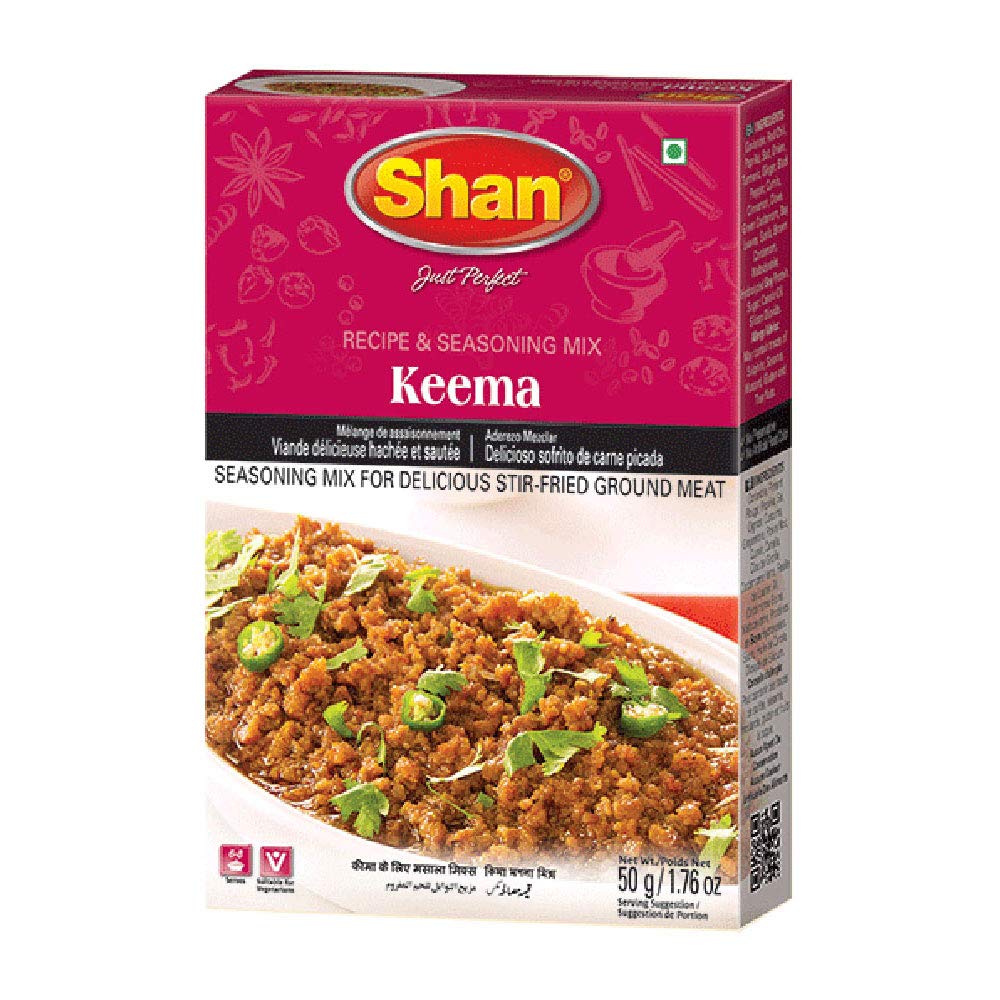 Shan Seasoning Mix - Keema 50 gms #45701 | DesiClik.com, USA