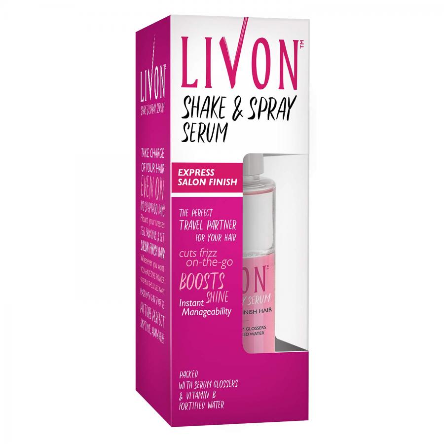 Livon Shake and Spray Hair Serum, 100ml #51341 | DesiClik.com, USA