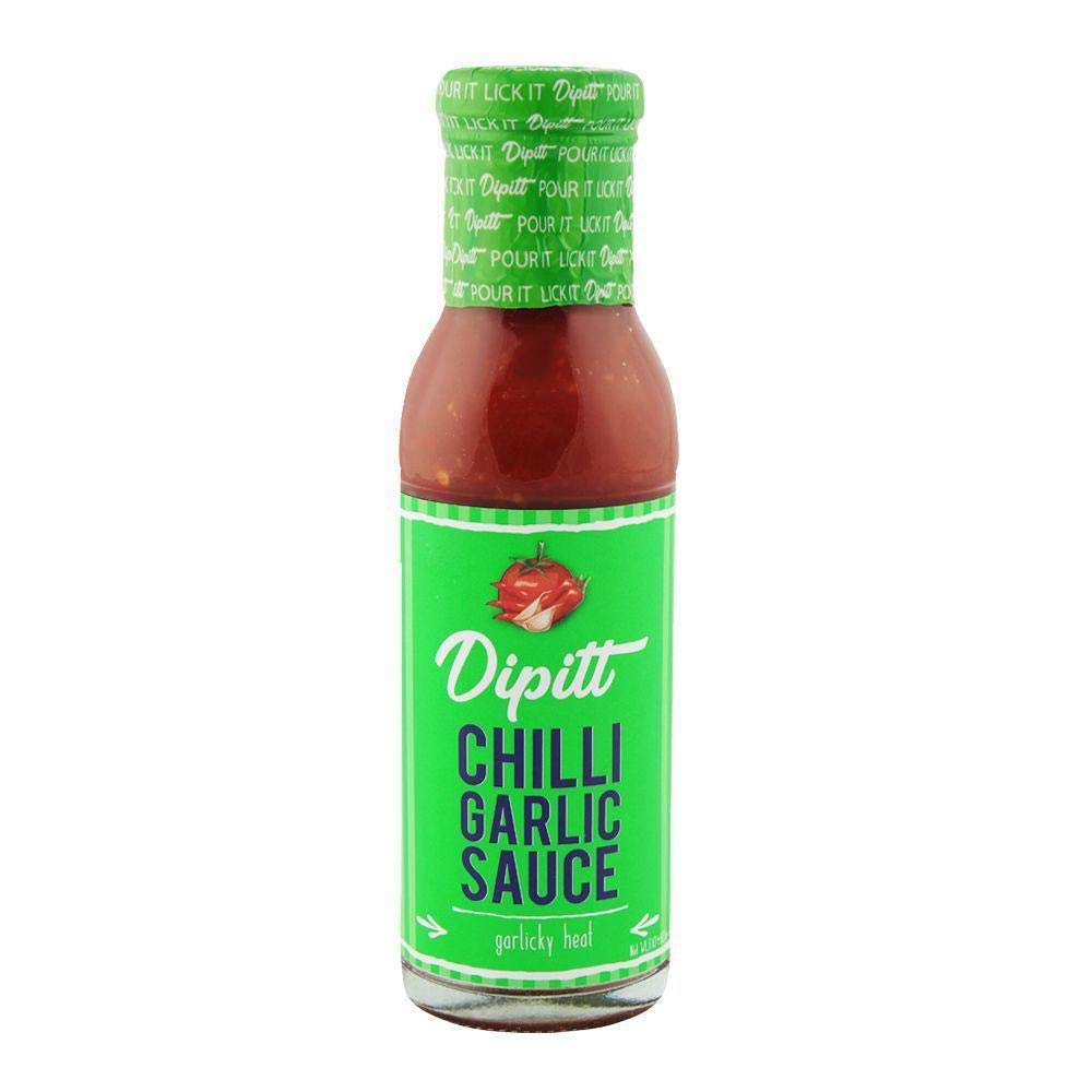 Dipitt Chilli Garlic Sauce 310 gms #45615 | DesiClik.com, USA