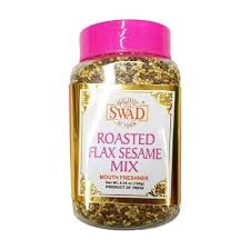 Swad Roasted Flax Sesame Mix Mouth Freshner 200 gms #50256 | DesiClik ...