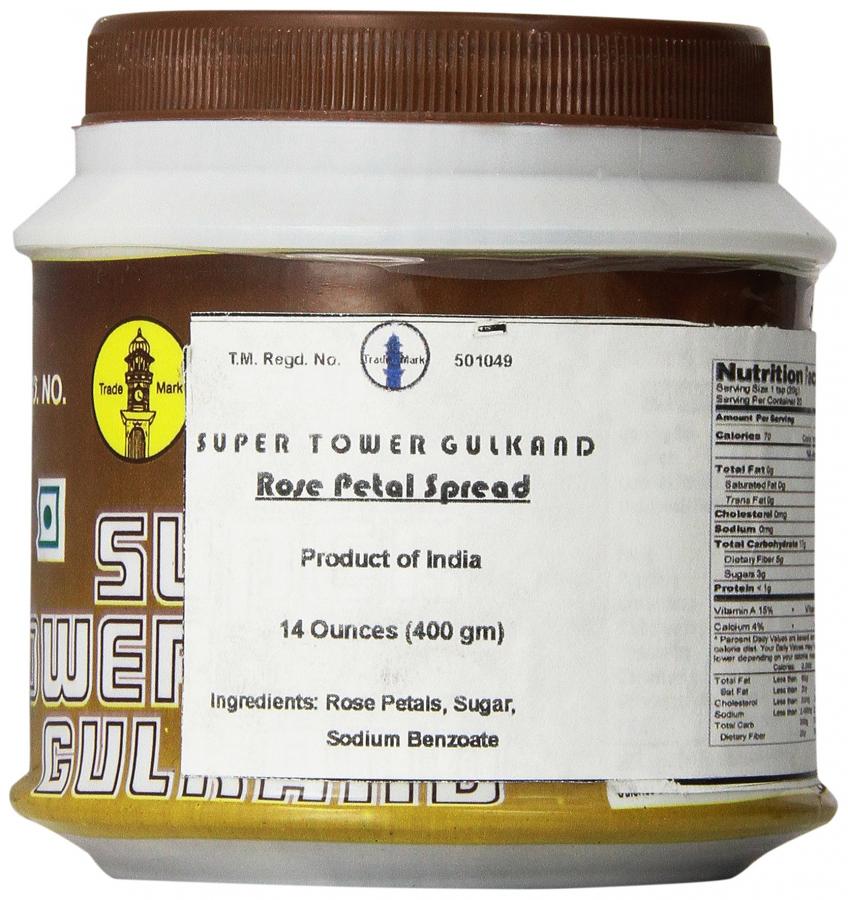 Super Tower Gulkand 400 gms #46601 | DesiClik.com, USA