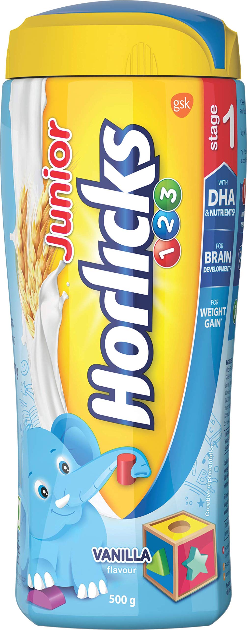 Horlicks Original Junior 500 gms #46560 | DesiClik.com, USA