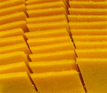 Badam Katli (Diamond Shaped Almond Sweets), 1 Pound, FRESH MITHAI ...