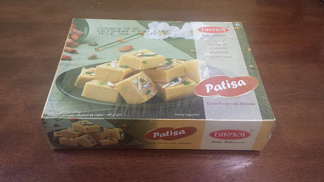 Bikaji Patisa Sweet 200 g #36092 | DesiClik.com, USA