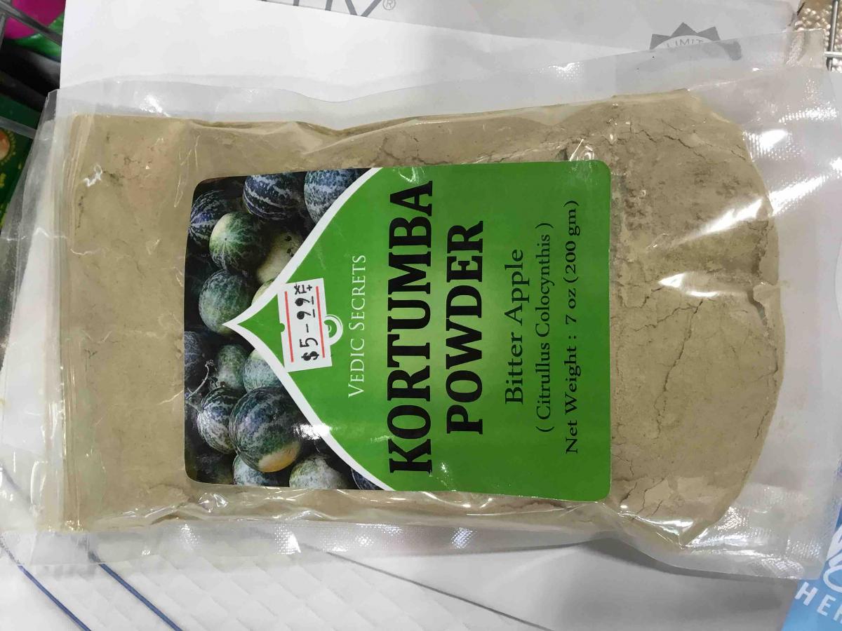 Vedic secrets Kortumba Powder 200 gms #49923 | DesiClik.com, USA