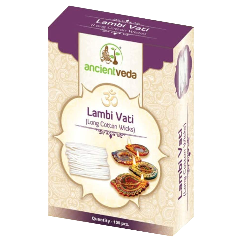 Ancient Veda Lambi Vati 100 pcs #55734 | DesiClik.com, USA