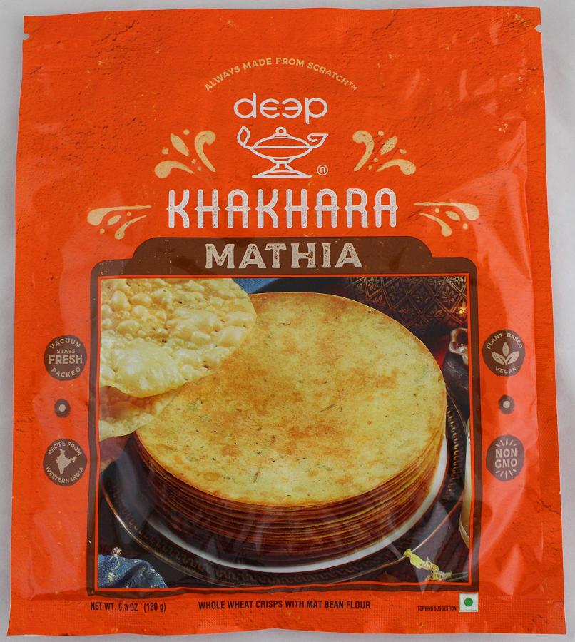 Deep Khakhra Mathia 180 gms #46859 | DesiClik.com, USA
