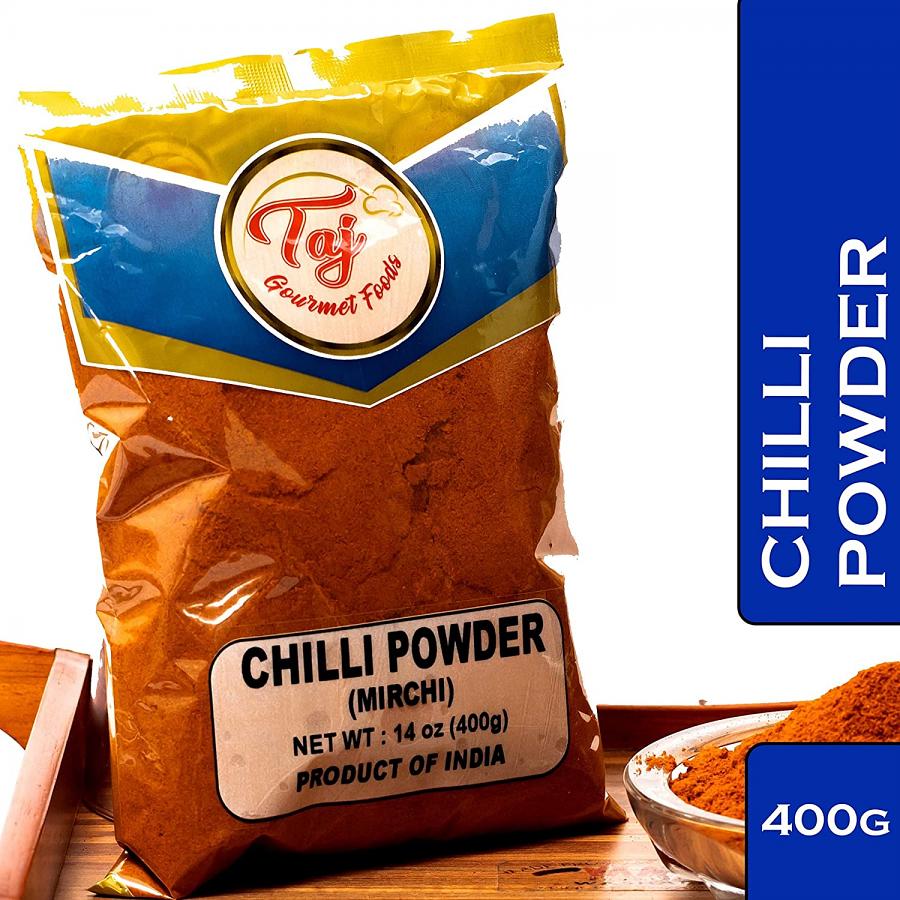 TAJ Premium Indian Red Chilli Powder Fine #42522 | DesiClik.com, USA