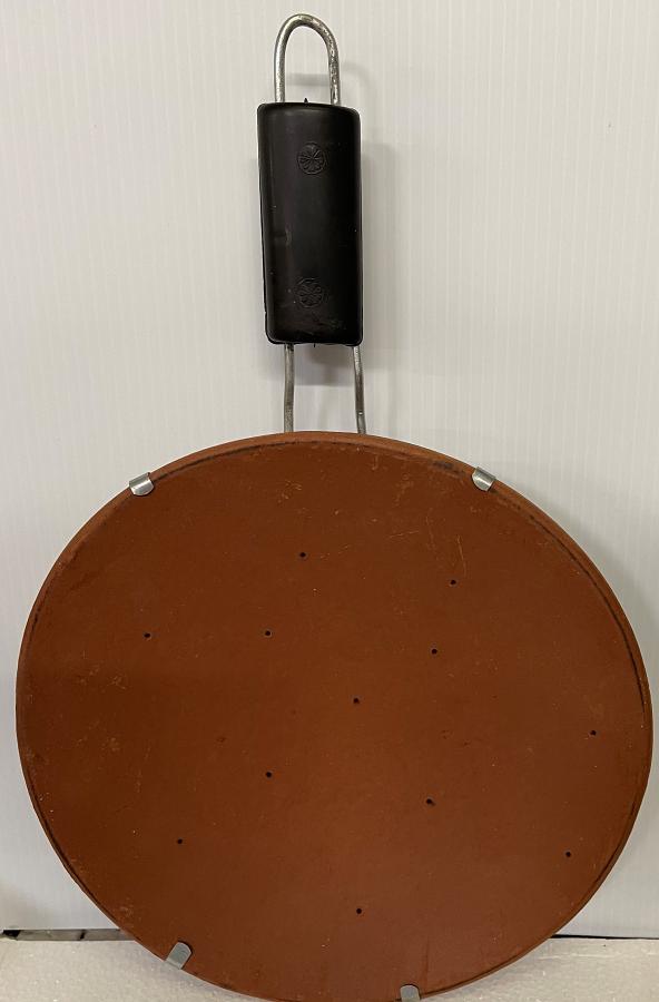Mitti ka Tawa / Desi Clay Tawa With Handle #47859 | DesiClik.com, USA