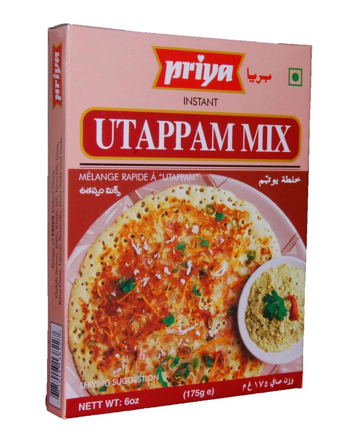 Priya Instant Uttappam Mix 200 gms #46256 | DesiClik.com, USA