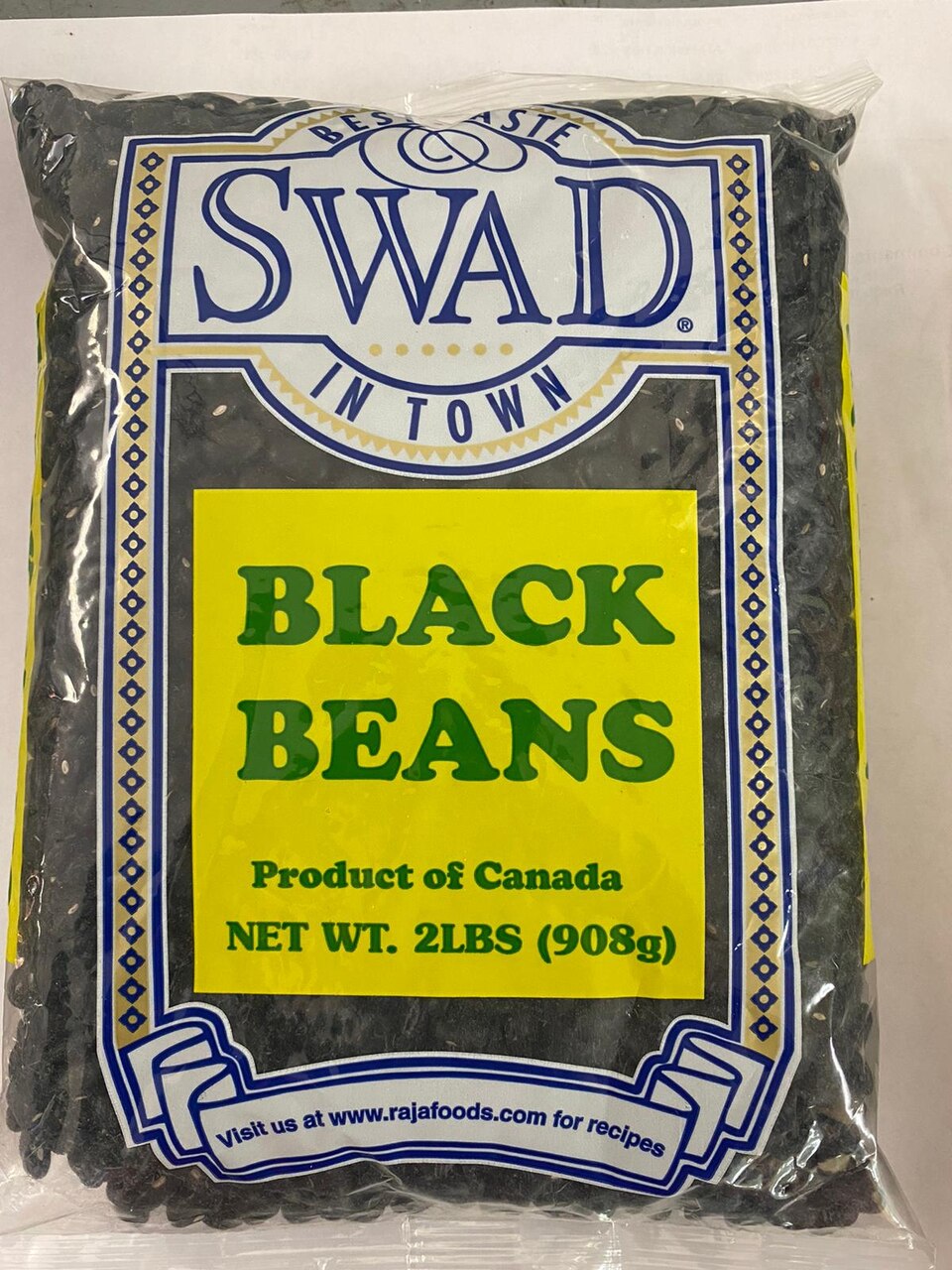 Swad Black Beans 2 lbs #50905 | DesiClik.com, USA