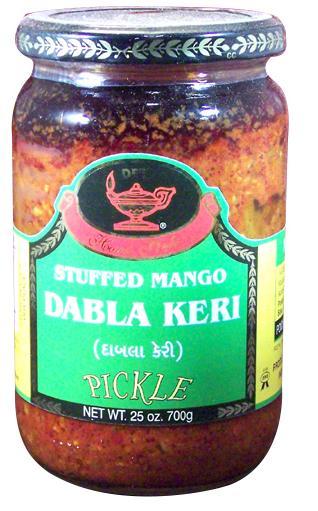 Deep Dabla Keri Stuffed Mango Pickle In Oil 10 oz #36208 | DesiClik.com ...
