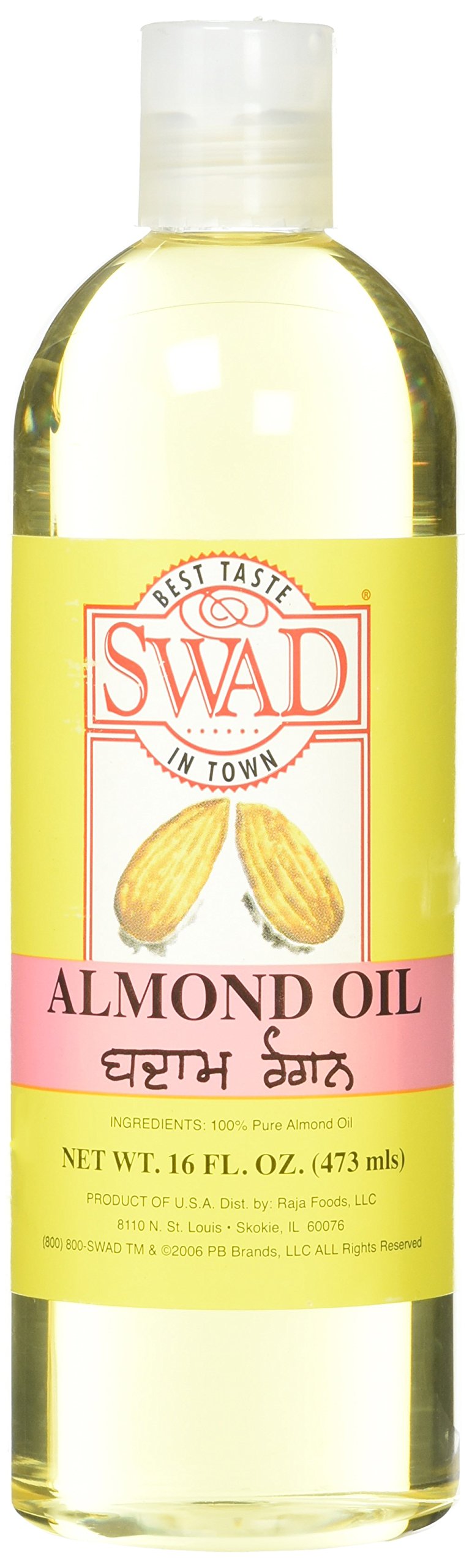 Swad Almond Oil 16 Oz #45117 | DesiClik.com, USA