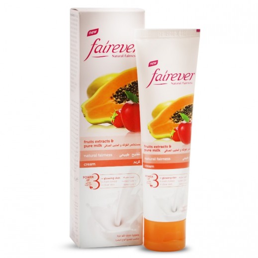 Fairever Fruit Extracts And Pure Milk Natural Fairness Cream 100 gms ...