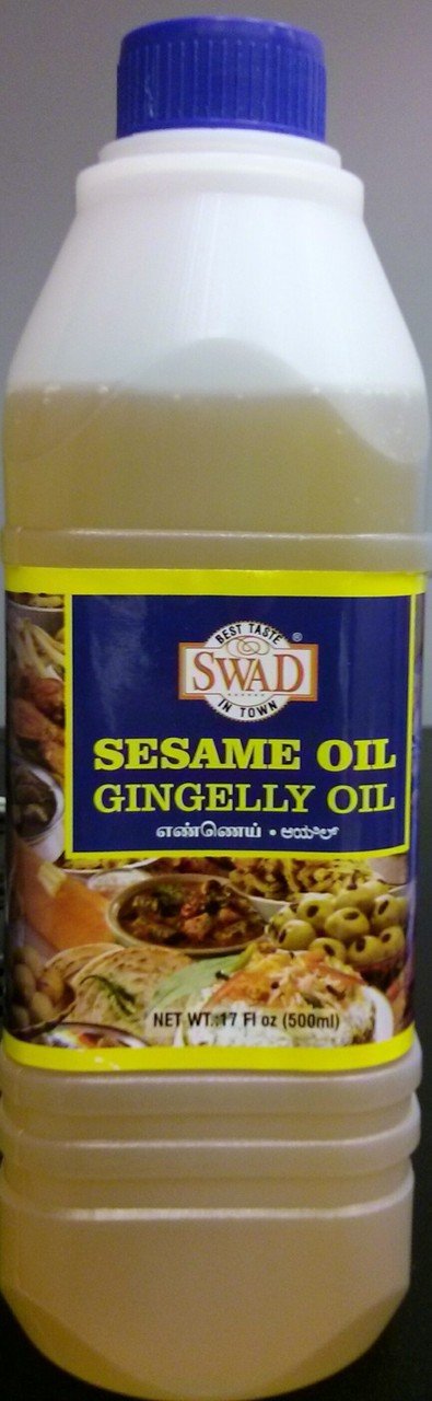 Swad Brand Gingely Oil (sesame Oil) 1 litre #45156 | DesiClik.com, USA