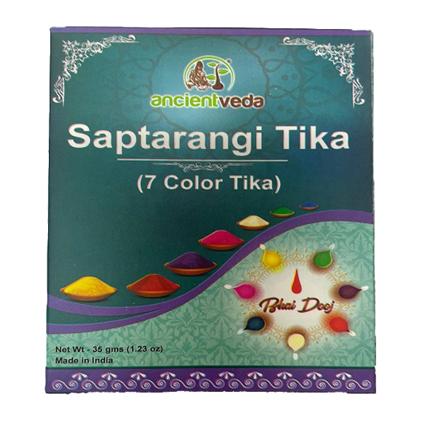 Ancient Veda Saptarangi Tika (7 Color Tika) 35 gms #49857 | DesiClik ...