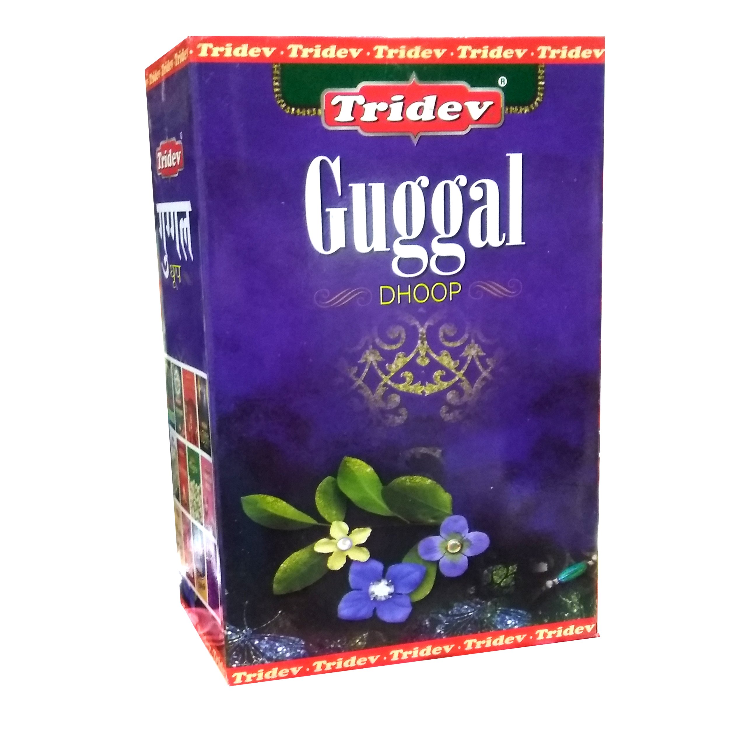 Tridev Guggal Dhoop 20 sticks x 12pkts #55715 | Buy Online @ DesiClik ...