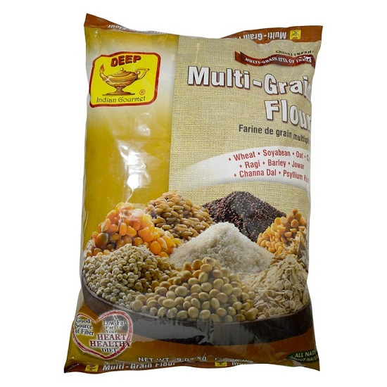Deep Multi Grain Atta (Flour) 4 Lb #33501 | DesiClik.com, USA