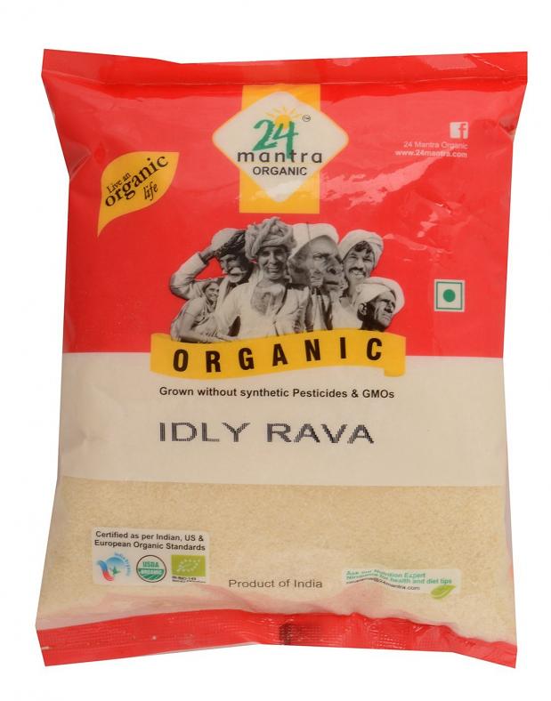 24 Mantra Organic Idli Rava 2 Lb #33550 | DesiClik.com, USA