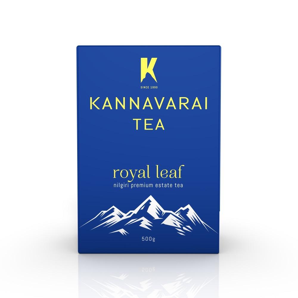 Kannavarai Tea Royal Leaf Nilgiri Premium Estate 500 Grams (Pack of 2 ...