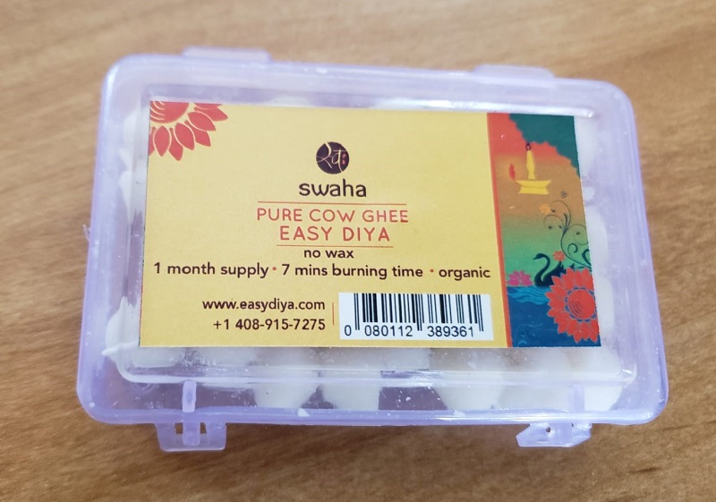 Easy Diya Wicks, Big Pure Cow Ghee Diya Wicks 30 Pcs #29356 | DesiClik ...