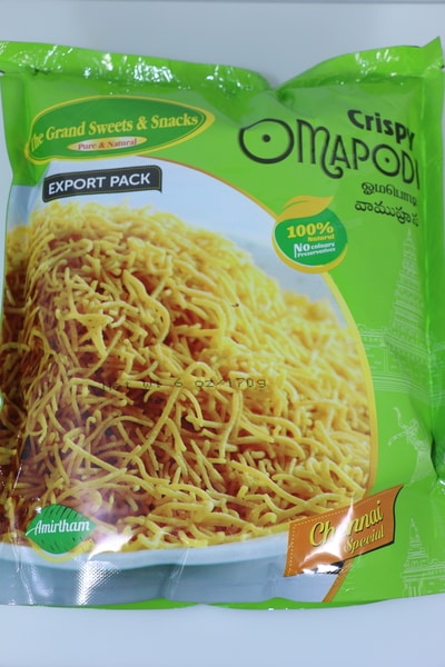 Grand Sweets Crispy Omapodi 180 g #36323 | DesiClik.com, USA