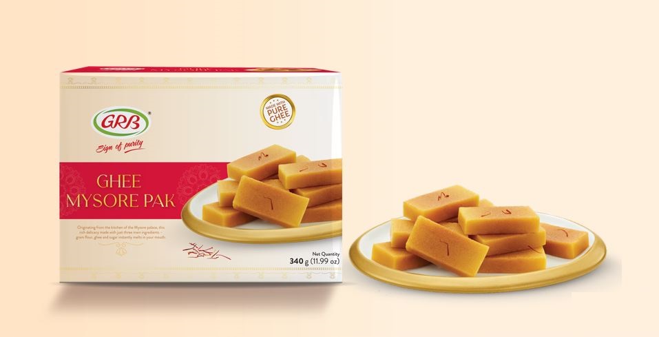 Grb Pure Ghee Mysore Pak 340g 56416 Usa