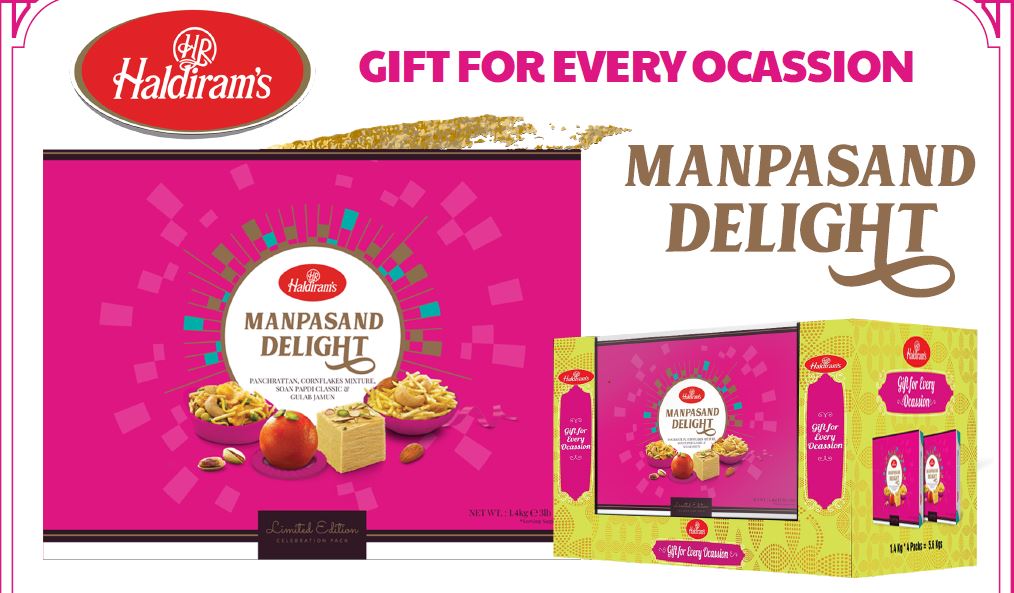 Haldiram Manpasand Deligt Assorted Mithai Snack Gift Pack for Diwali ...