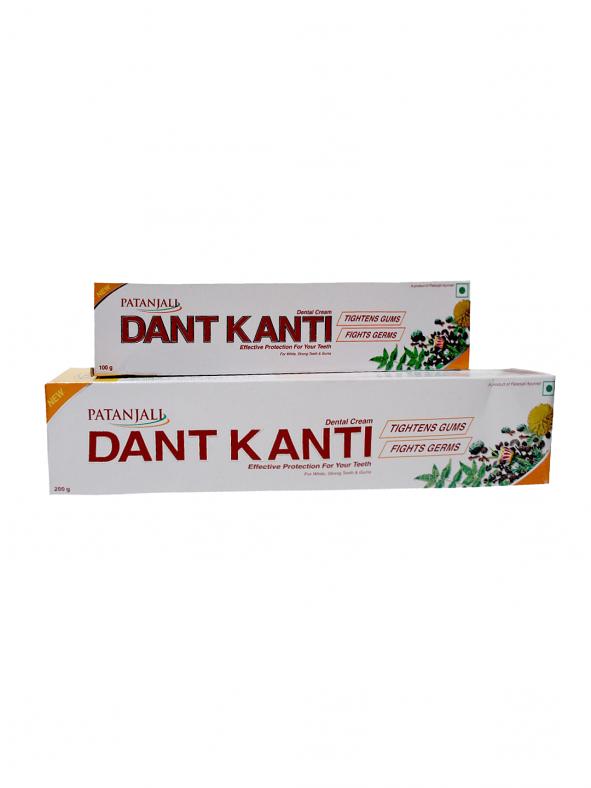 Patanjali Dant Kanti 25 G - Herbal Tooth Paste #33508 | DesiClik.com, USA