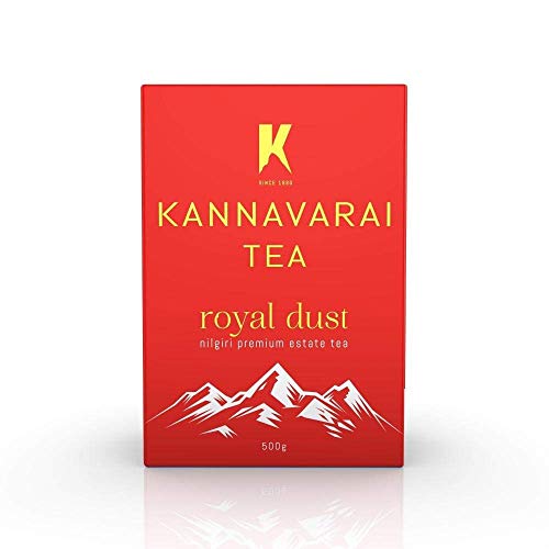 Kannavarai Tea Royal Dust Nilgiri Premium Estate Tea 500 Grams (Pack of ...