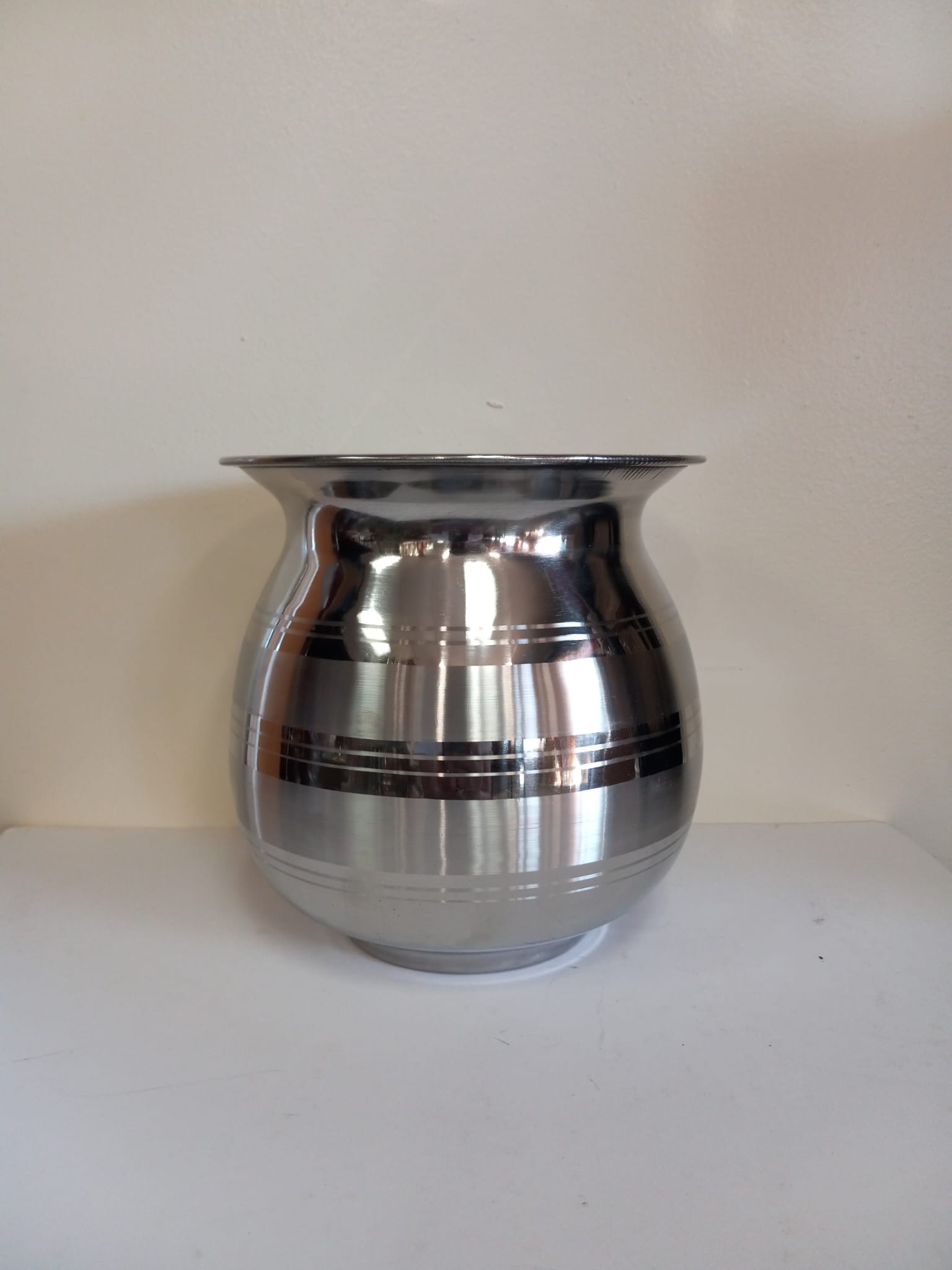 Stainless Steel Water Storage Kalash (Lotta) For Home Kitchen #56751 ...