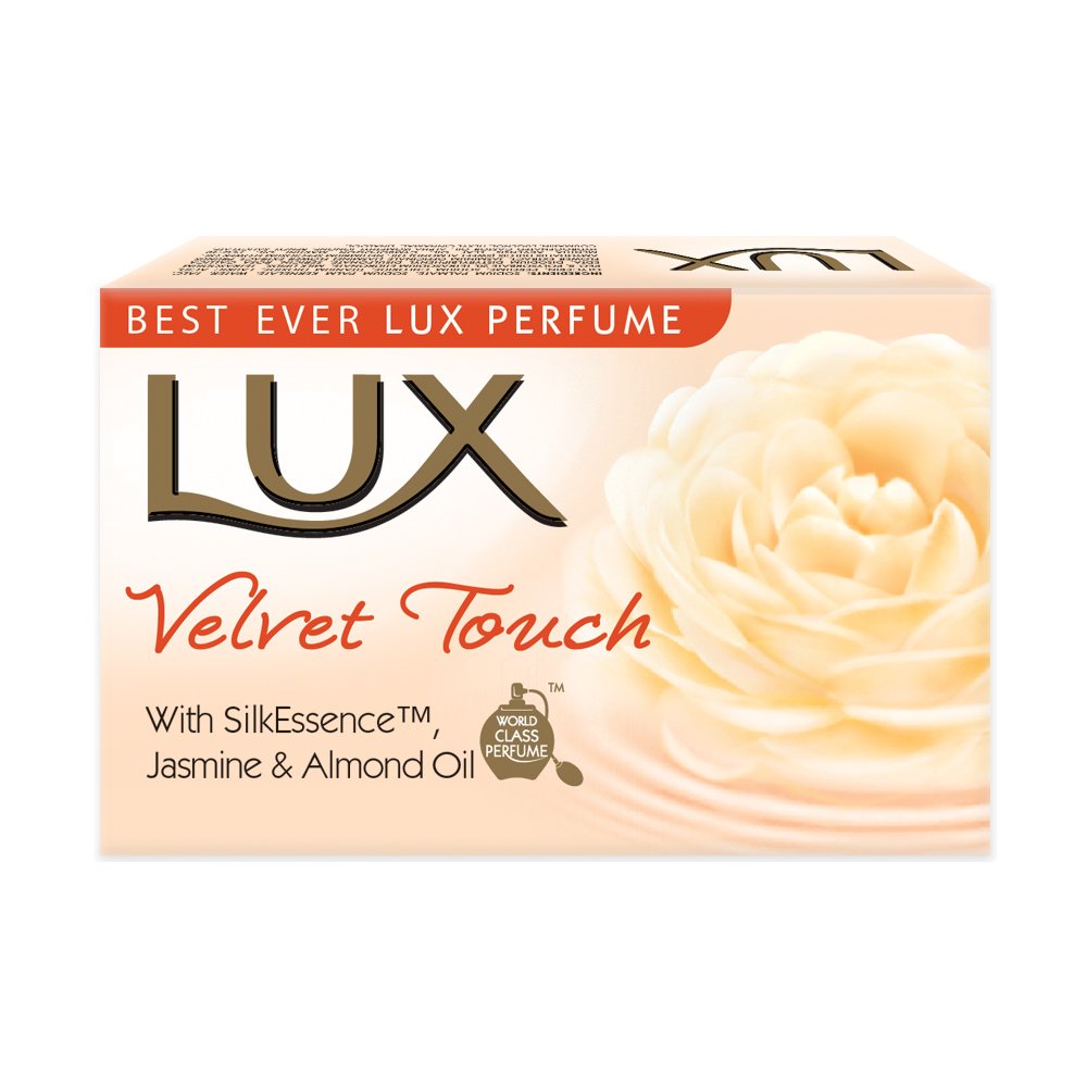 Lux Velvet Touch Jasmine & Almond Oil Soap Bar 150g #36833 | DesiClik ...