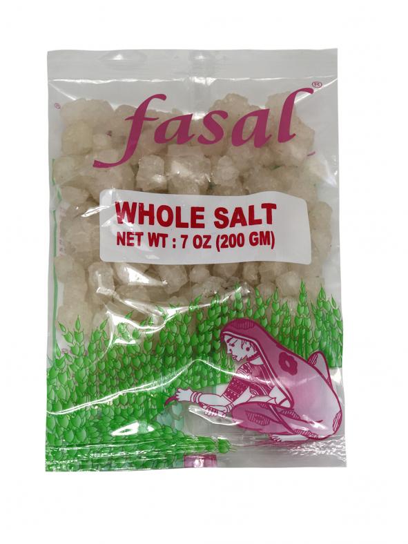 Fasal Whole Salt 200 G #33316 | DesiClik.com, USA